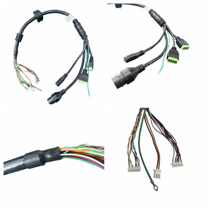 CCTV Security IP Camera Power Cable RJ45F 3.5PITCH 4 PIN Wire Display 010