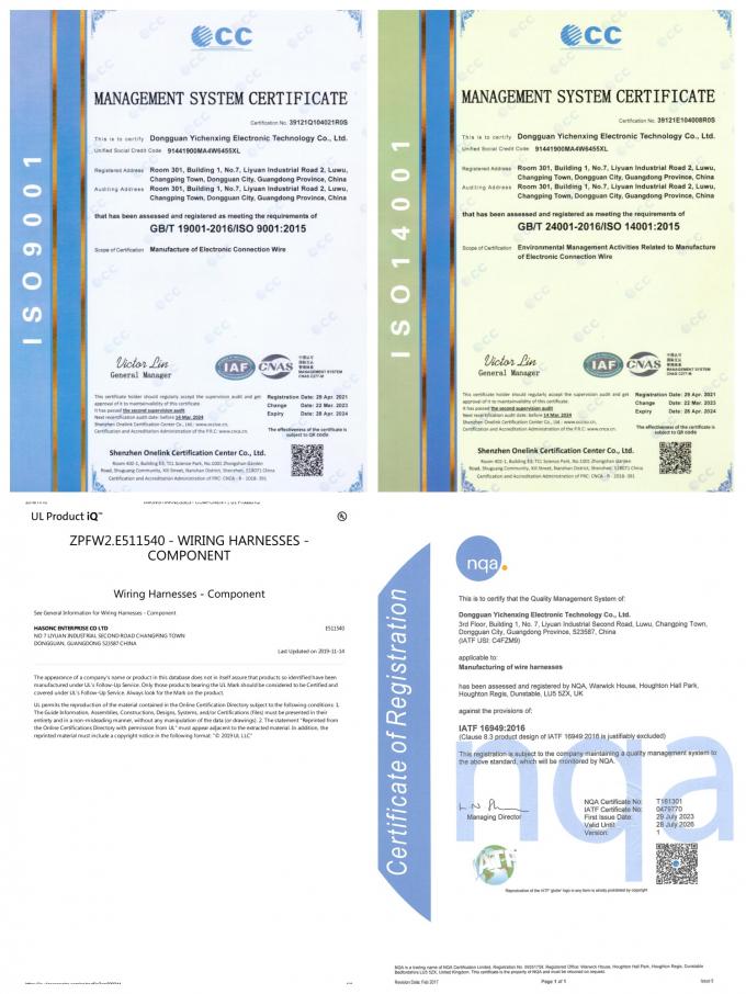 Server Chassis Internal Custom Wire Harness RS 6 Pin Din Socket To Mx4 ...