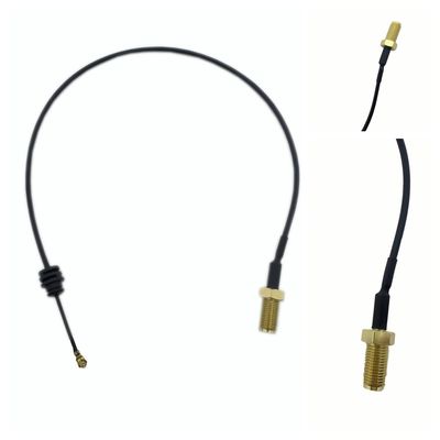 Custom RG316 RF Cable Assembly 18mm Pixel Pitch For Telecommunication