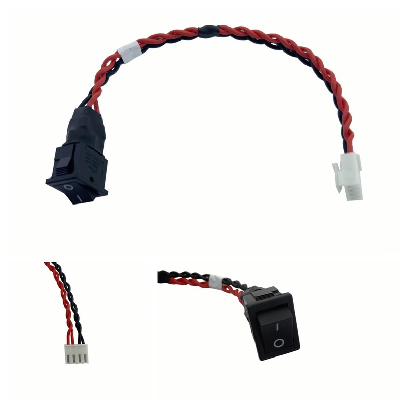 VH3.96-4P Power Cable Wiring Harness Kit With Switch Audio Harness ...